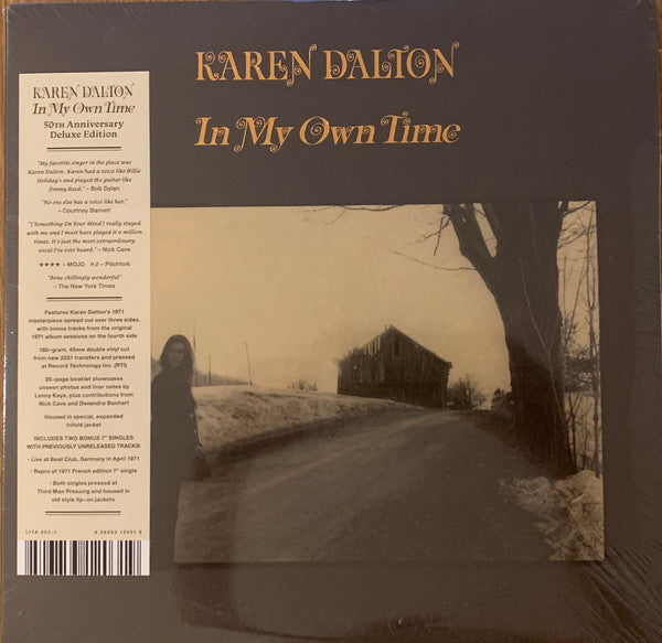 Karen Dalton : In My Own Time: 50th Anniversary Deluxe Edition | עכשיו ...